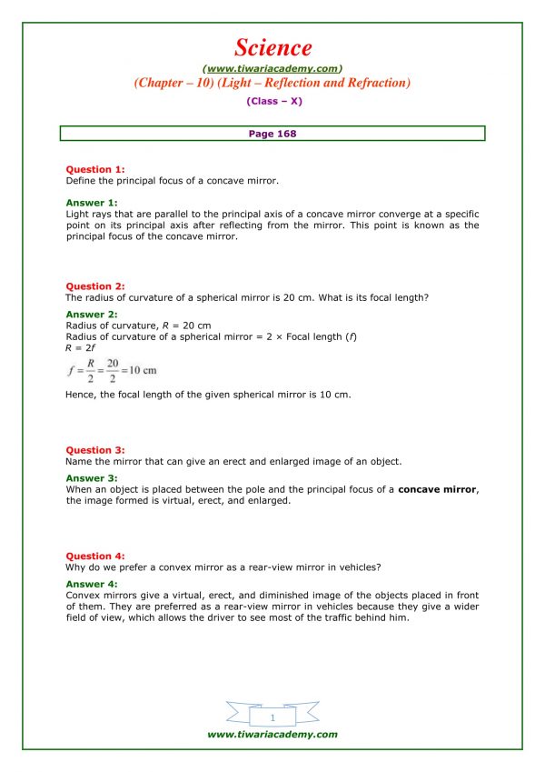 10-Science-NcertSolutions-Chapter-10-Intext-page-168-1 | Tiwari Academy ...