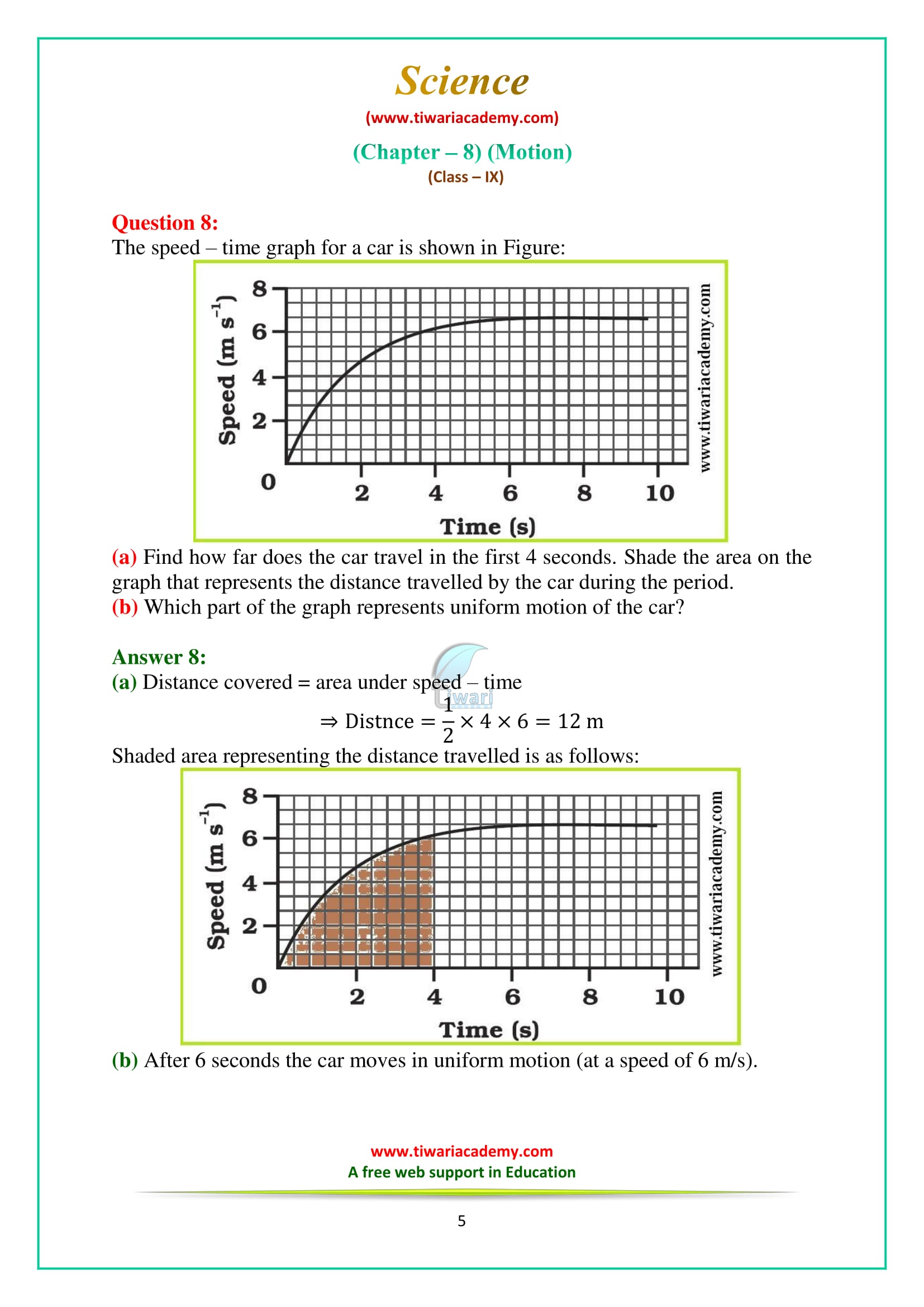 9Science-NcertSolutions-chapter-8-exercises-5 | Tiwari Academy - Free CBSE NCERT Books and Solutions