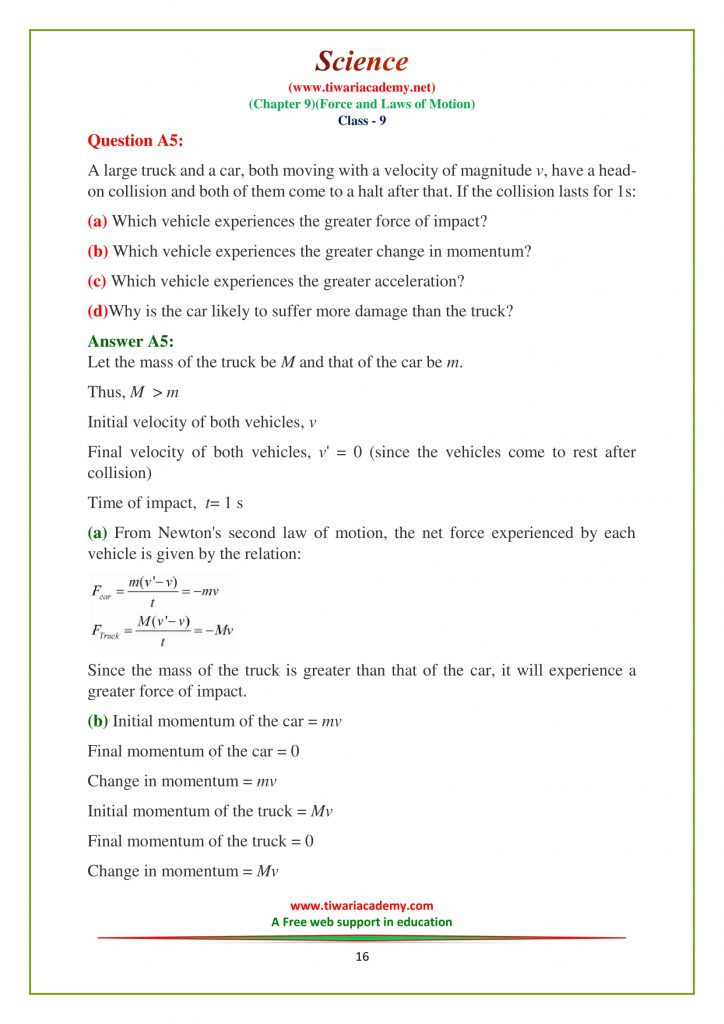 9Science-NcertSolutions-chapter-9-exercises-additional-4 | Tiwari ...