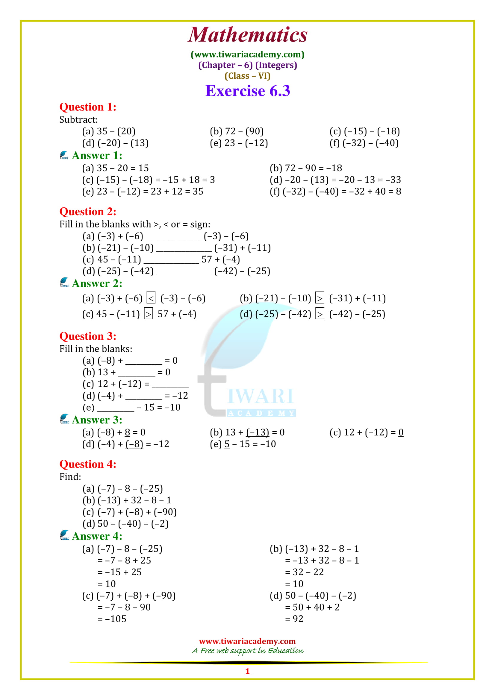 ncert-solutions-for-class-6-maths-chapter-6-integers-in-pdf-2022-23