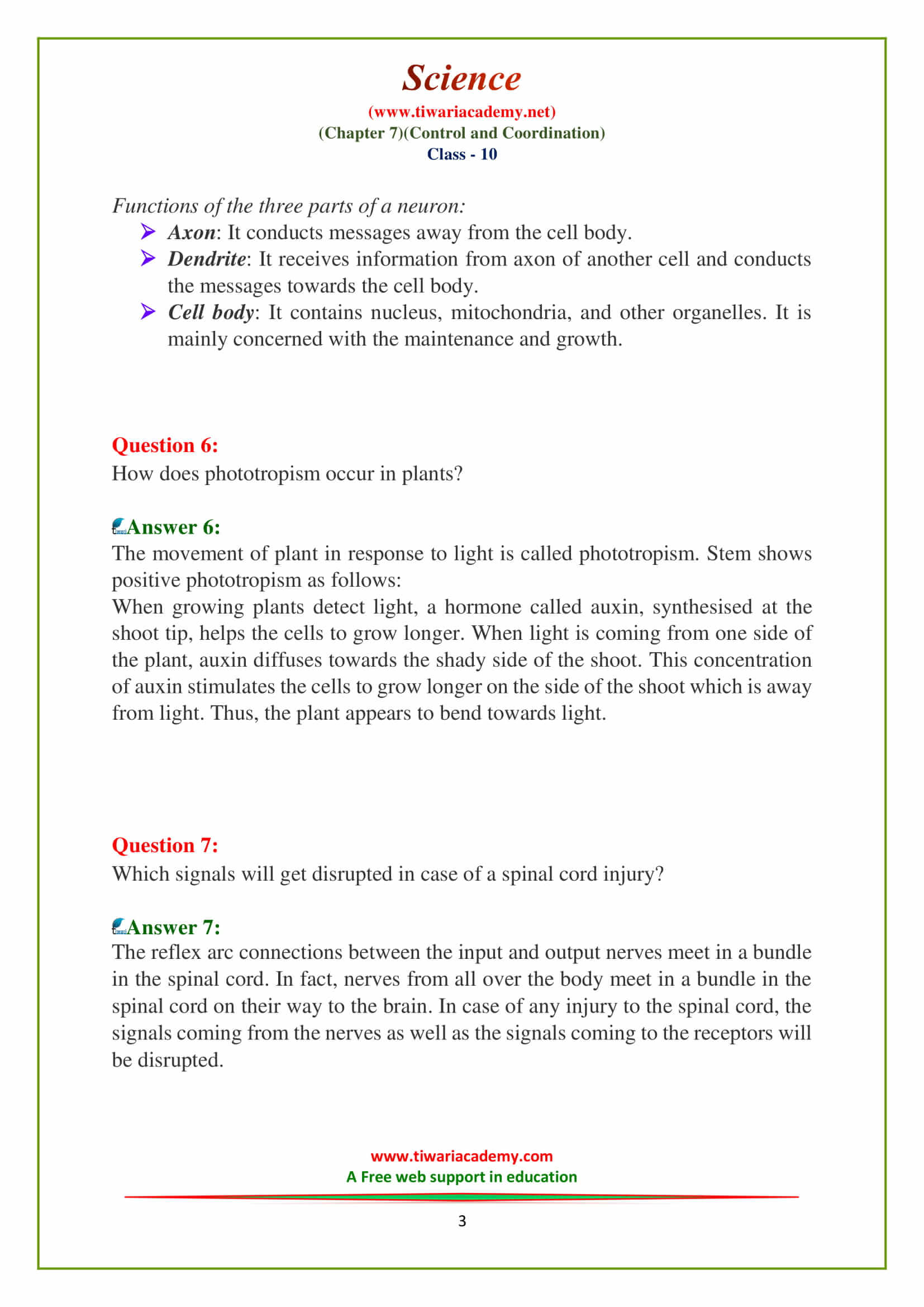 NCERT Solutions for Class 10 Science Chapter 7 updated for 2022-23 PDF