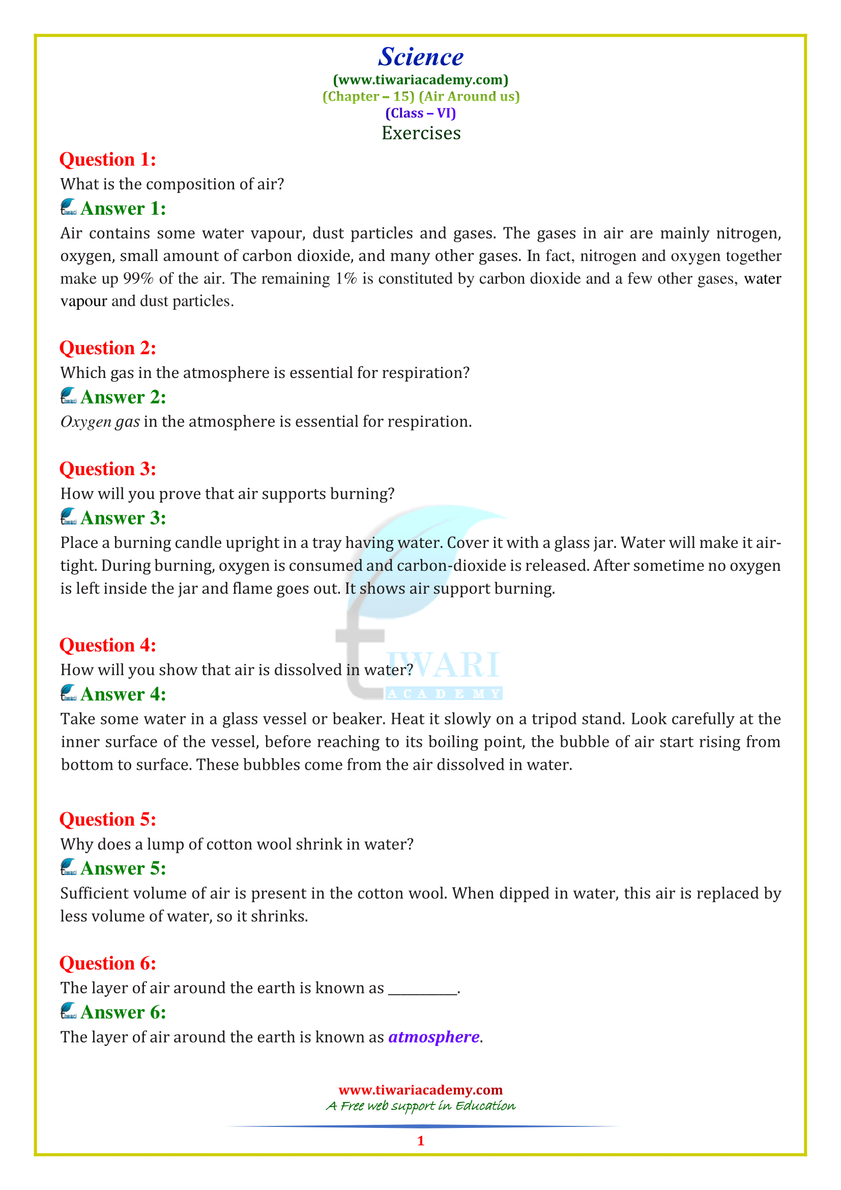 NCERT Solutions For Class 6 Science Chapter 15 Air Around Us In PDF ncert-solutions-for-class-6-science-chapter-15-air-around-us-in-pdf