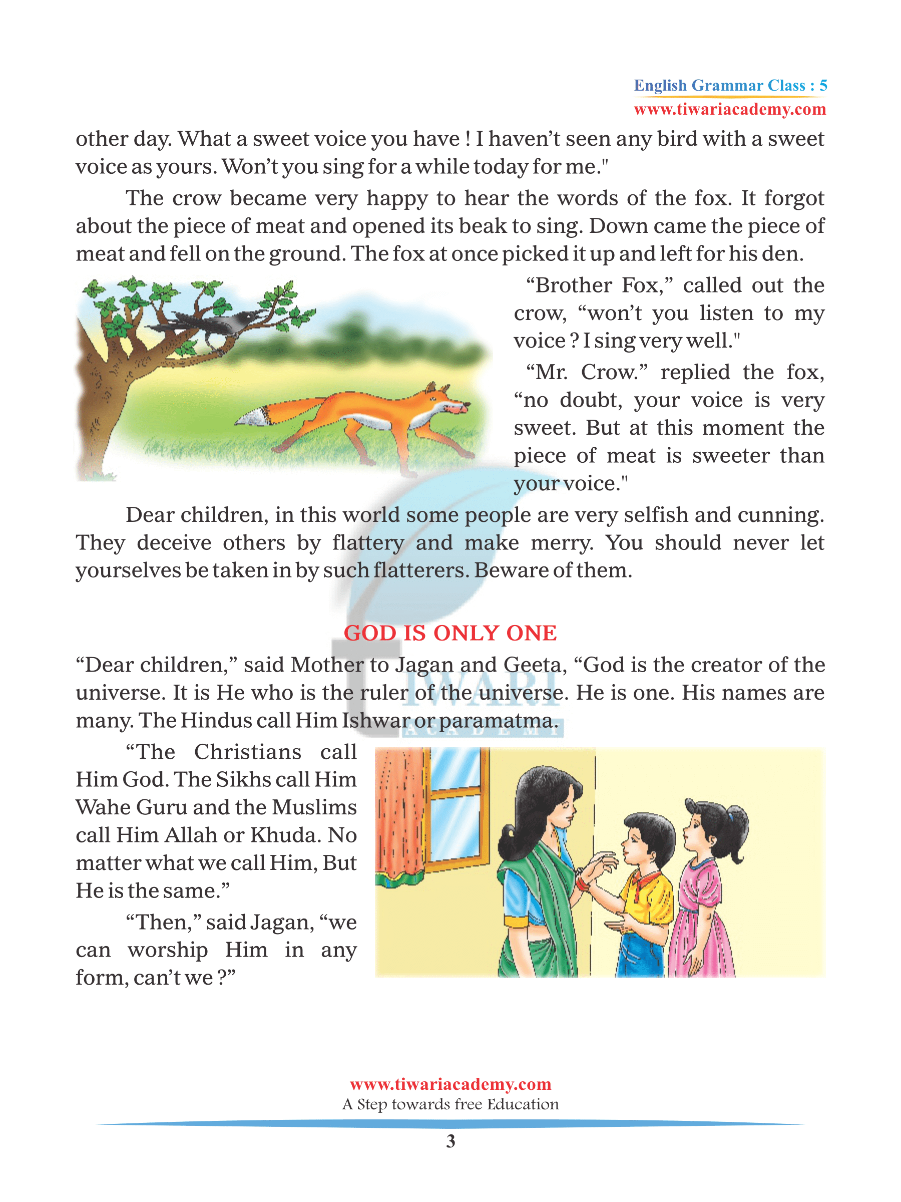 CBSE Class 5 English Grammar Chapter 16 Story writing free PDF