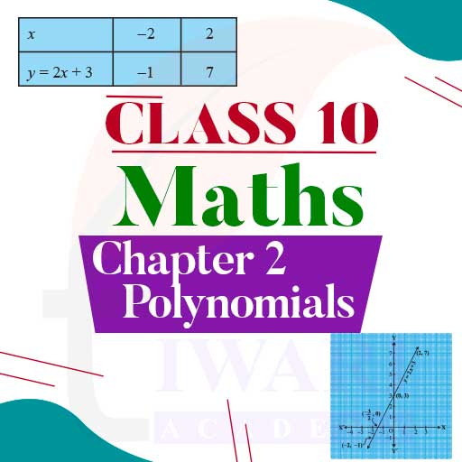 NCERT Solutions for class 10 Maths chapter 2 Polynomials