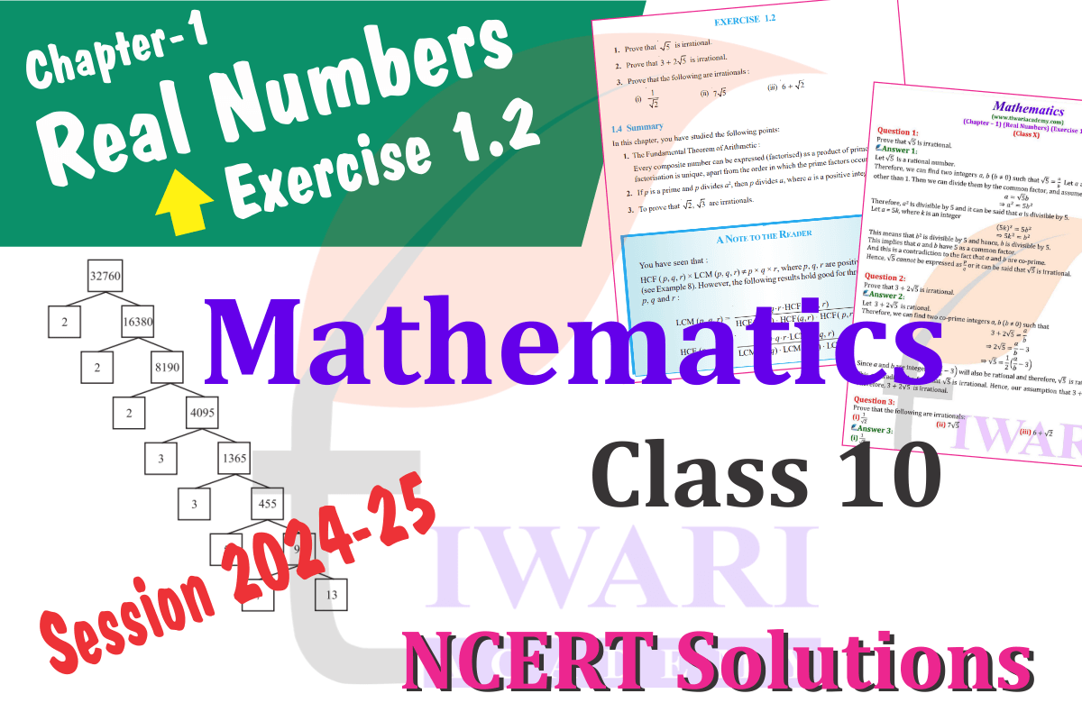 NCERT Solutions for class 10 Maths Chapter 1 Exercise 1.2