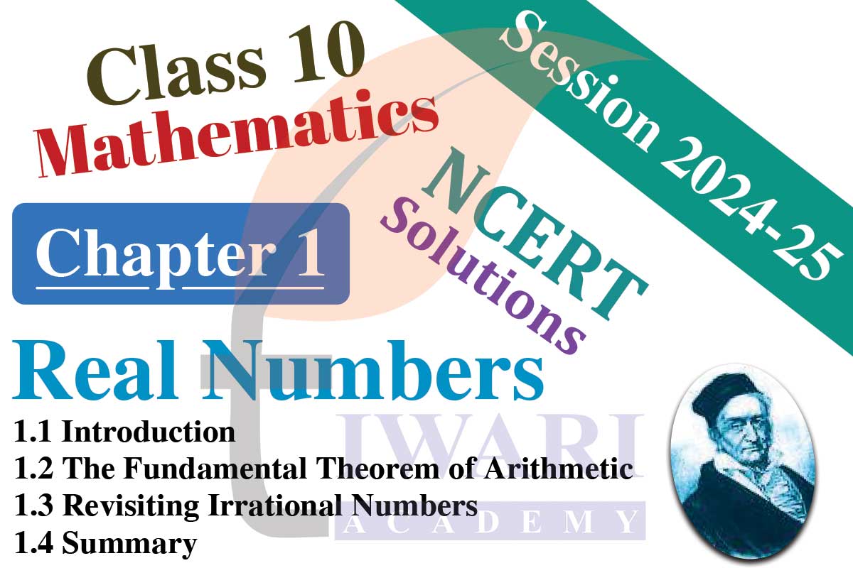 NCERT Exercises Solutions for Class 10 Maths Chapter 1 Real Numbers
