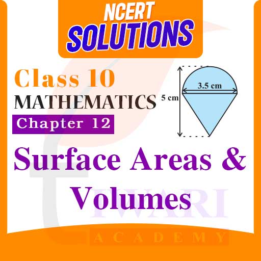 NCERT Solutions for Class 10 Maths Chapter 12 Surface areas and volume