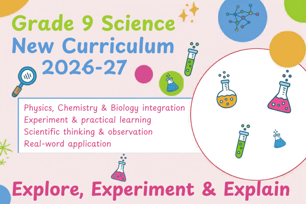 Class 9 Science Syllabus 2026-27 | Chapters, Topics & Learning Outcome